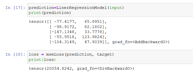 PyTorch-Linear regression model from scratch | by Nathmal | Medium