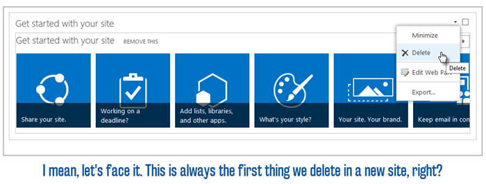 Completely deleting web parts on a SharePoint page | by Matt Wade ...