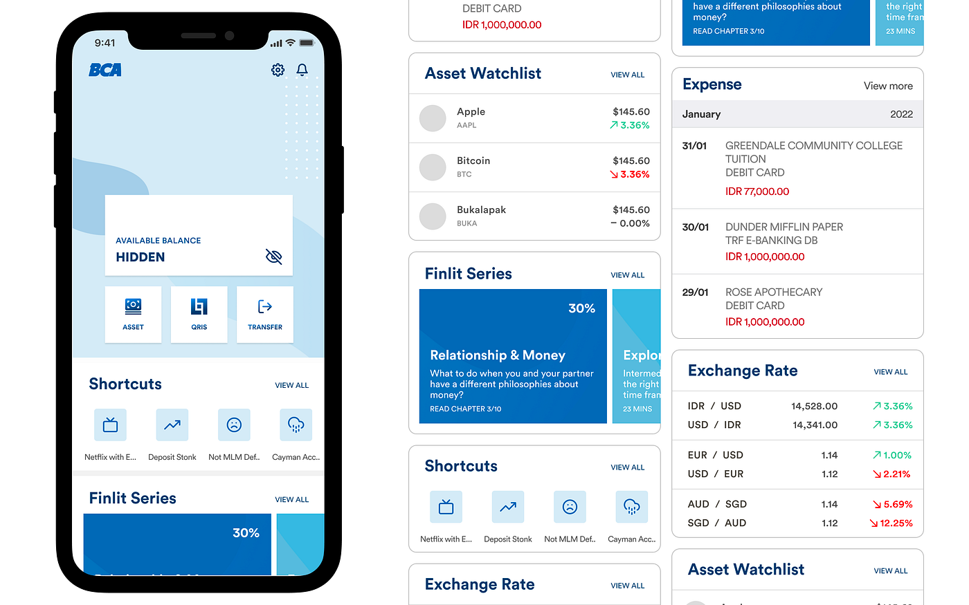 BCA Banking App Redesign: Your Only Financial Apps | by Fahromi ...