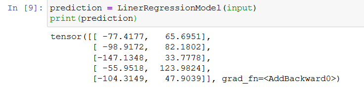 PyTorch-Linear regression model from scratch | by Nathmal | Medium