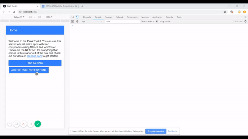 How to create a simple PWA with Push Notifications | by Mike Mülhaupt ...