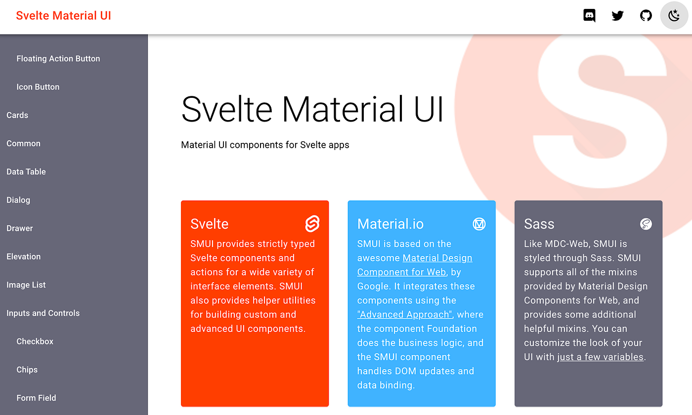10 Popular Svelte UI Components. Find your favorite CSS framework for… | by Shinichi Okada ...
