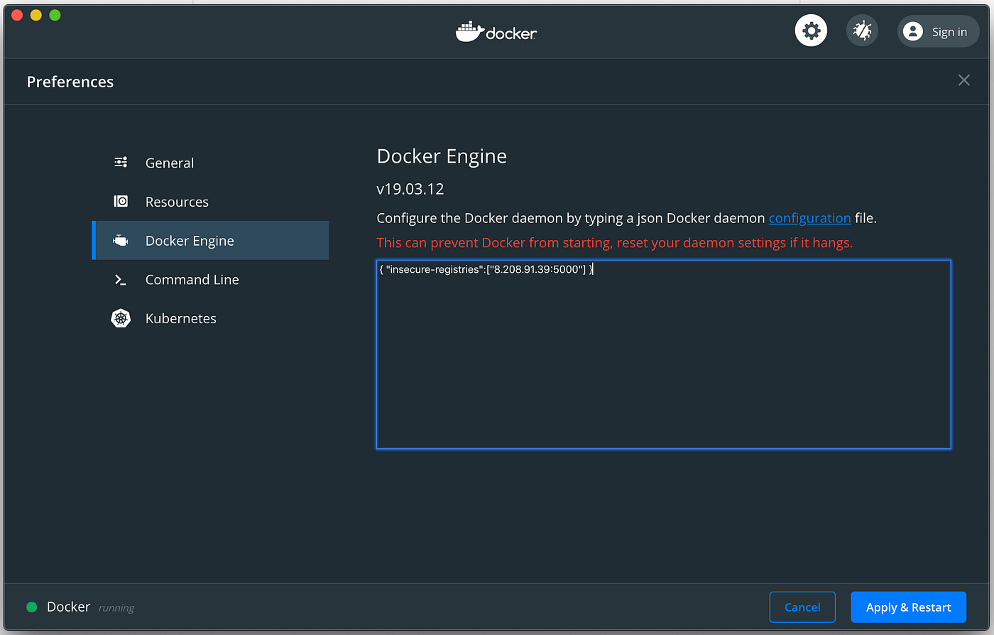 Set up Docker Registry with an UI | by Bruno Delb | Open DevOps Academy | Medium