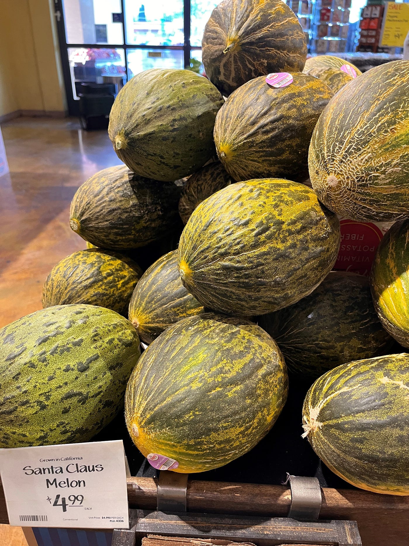 Santa Claus Melon - The Daily Cuppa - Medium