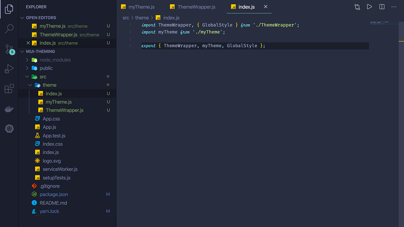 Theming Guide In React With Material Ui And Styled Components By Marvelous Dev Medium
