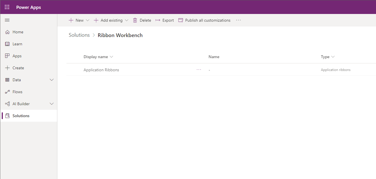 Utilising the Application Ribbons in Model-Driven App (Power Platform ...