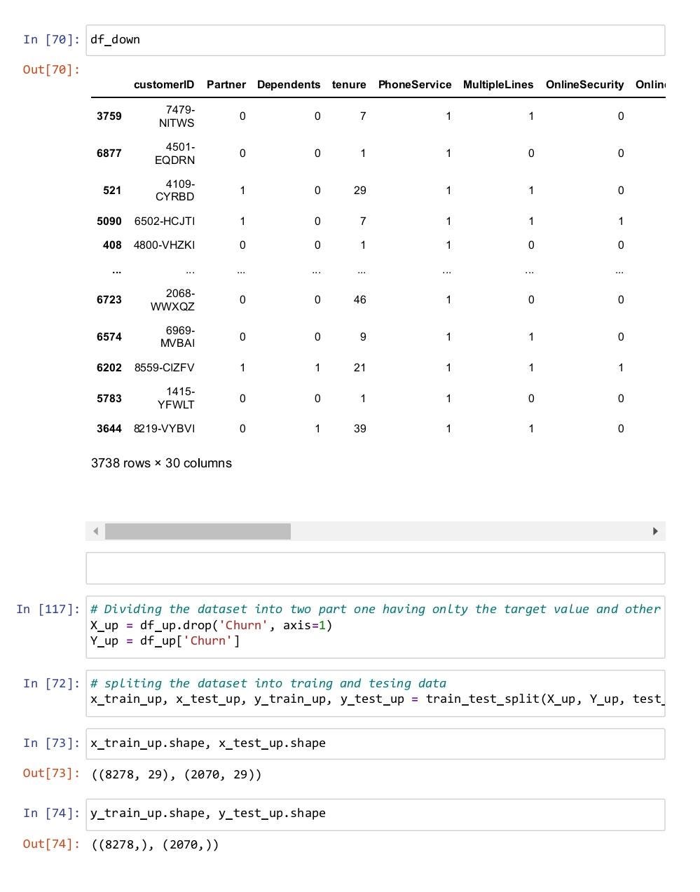 Visualizing the Telco Churn Dataset and picking up the important ...