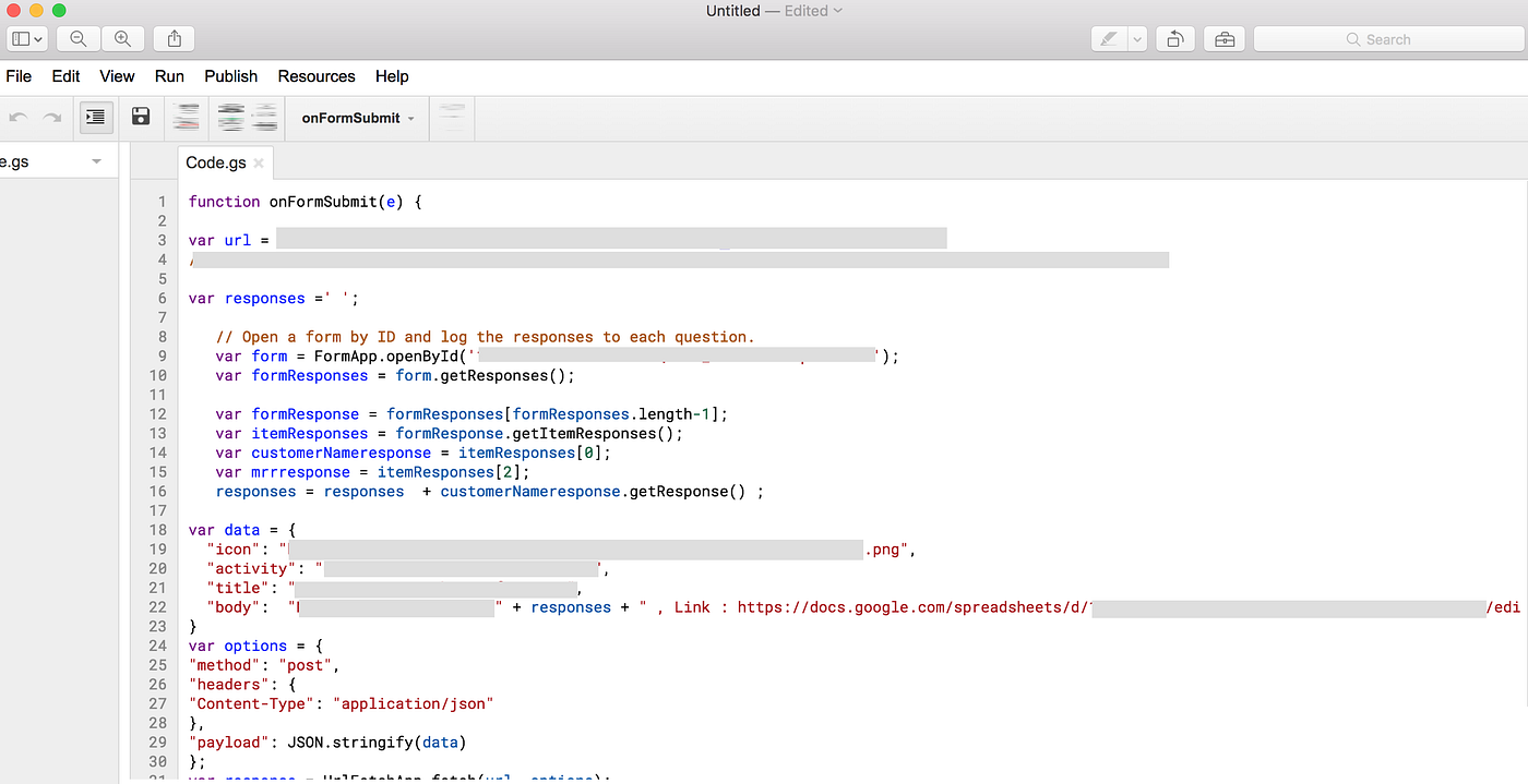Integrating Google Forms with Webhooks | by Dibyendu Roy | RingCentral Developers | Medium