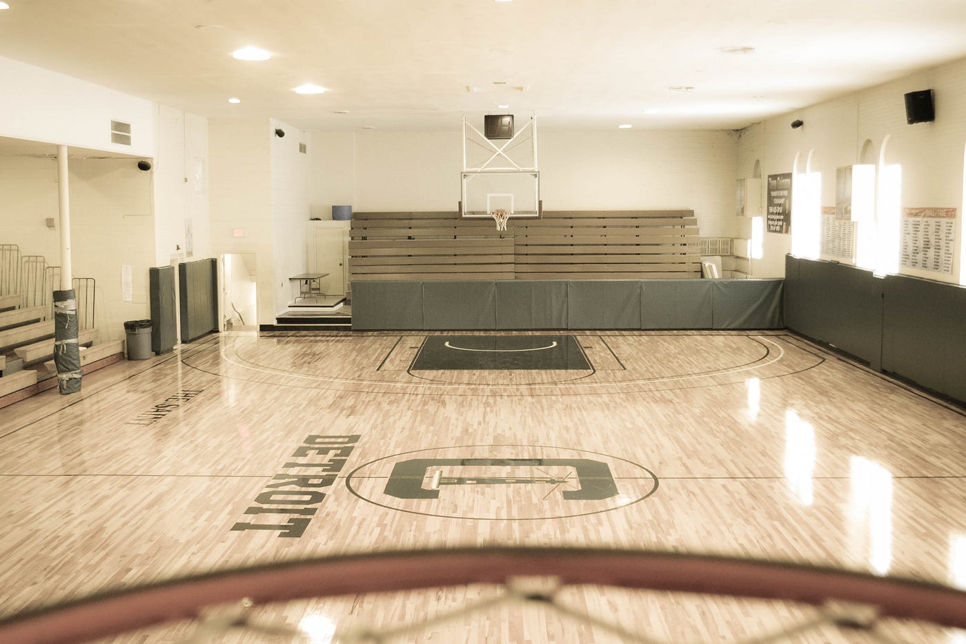 DETROIT STORIES: “the Saint” — St. Cecilia’s Gym | by Andy Whitehead ...