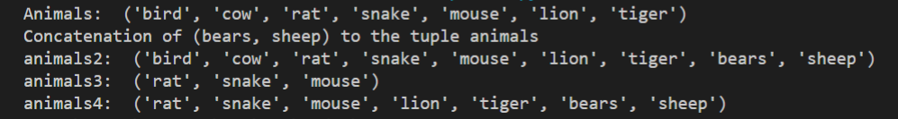 Update Python Tuple - Kazi Mushfiqur Rahman - Medium