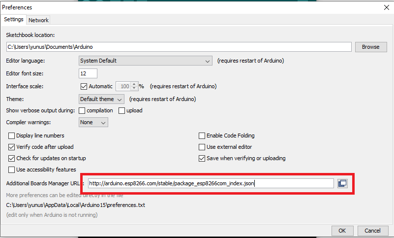Instal ESP8266 ke Arduino IDE. ESP8266 Add-on dan Board Installation | by Muhammad Yunus | Medium
