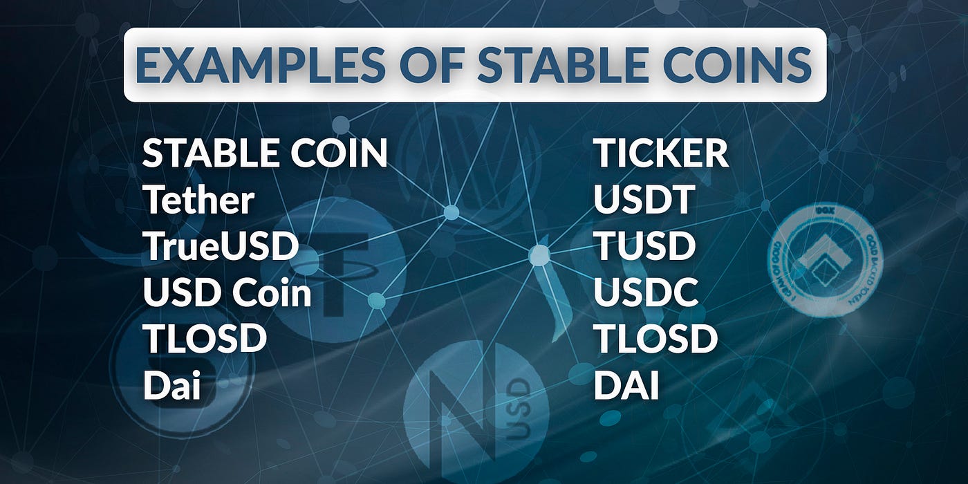 Stable Coins: Stability in Cryptocurrencies | by Telos Feed | Medium