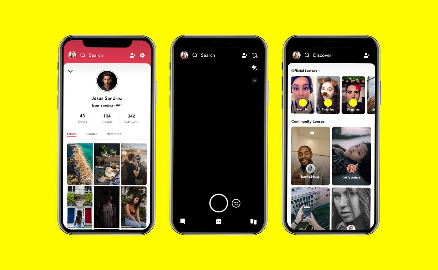 Improving the Snapchat Experience: A UX Case Study. | by Jesus Sandrea ...