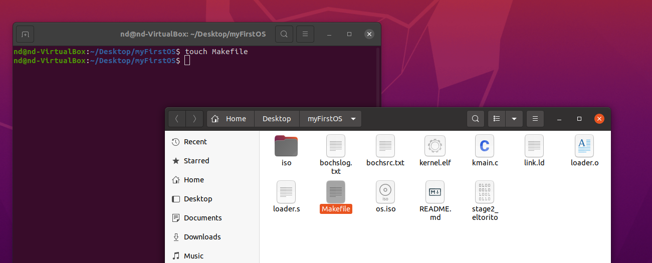 Make your own Operating System#2. This article can show you the way to ...