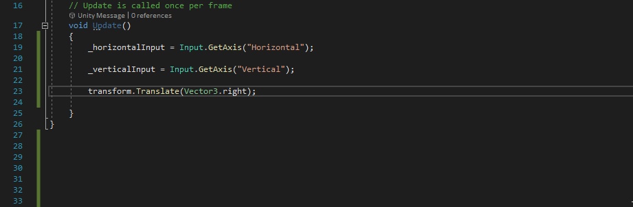 Simple Player Movement in Unity!. Objective: To create a player in Unity… | by Stacy Clifton ...