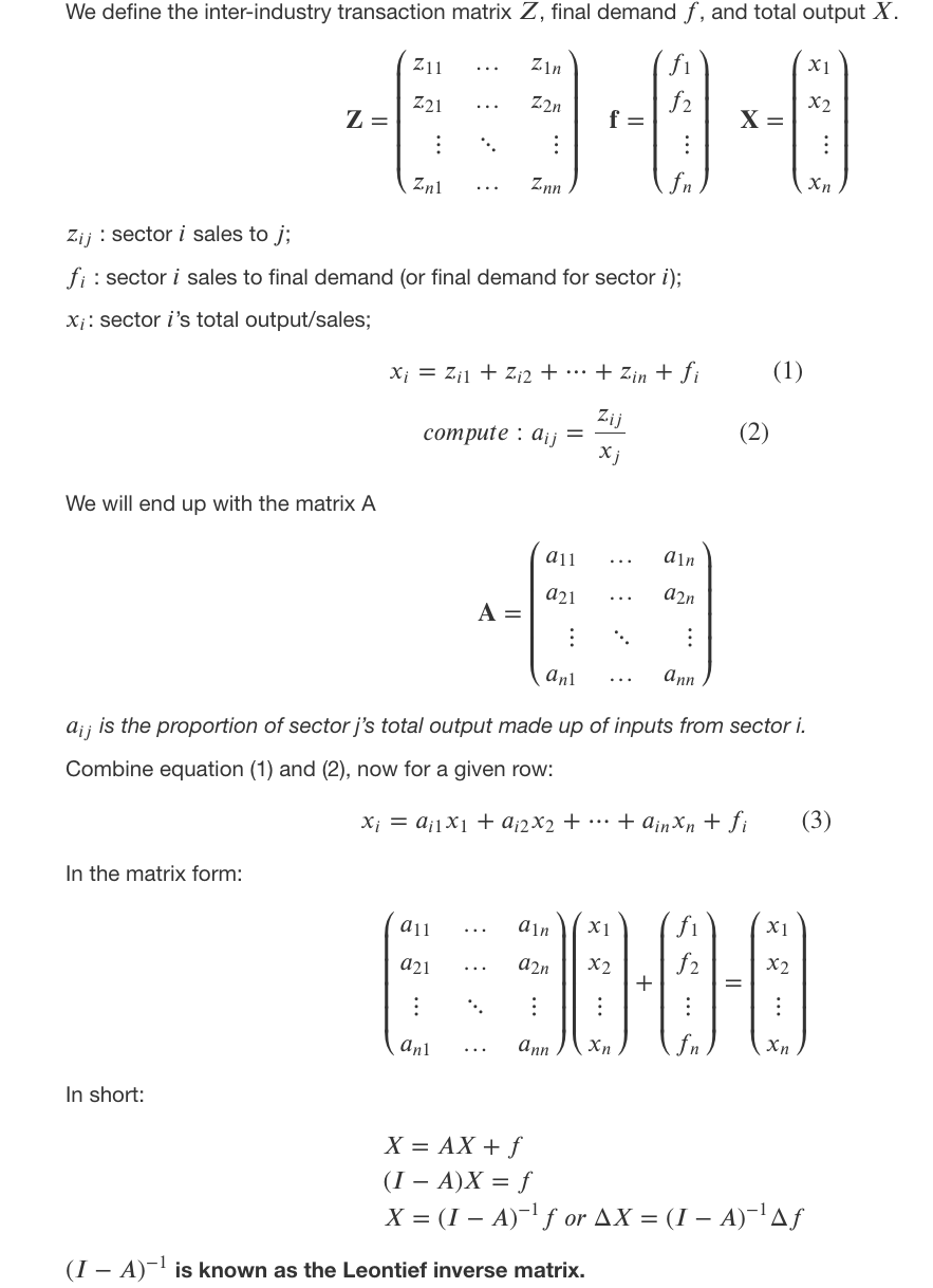 Use Input-Output Model to Assess Economic Impact | by Shuangyuan ...