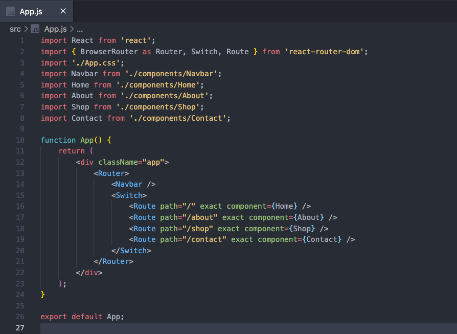 How to Create a Responsive Navbar with React | by Chad Murobayashi ...