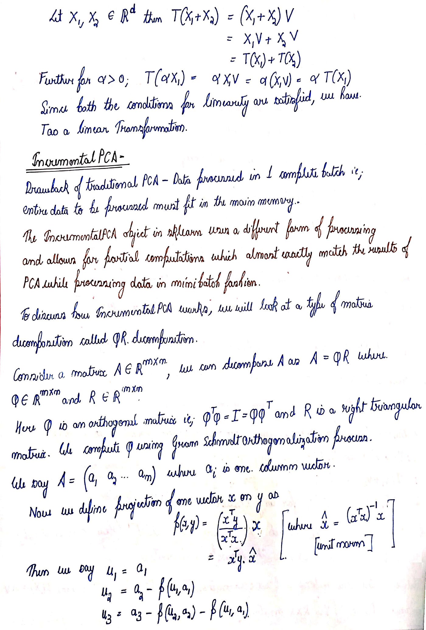 Understanding Mathematics behind Unsupervised Linear Dimensionality Reduction Techniques -PCA ...