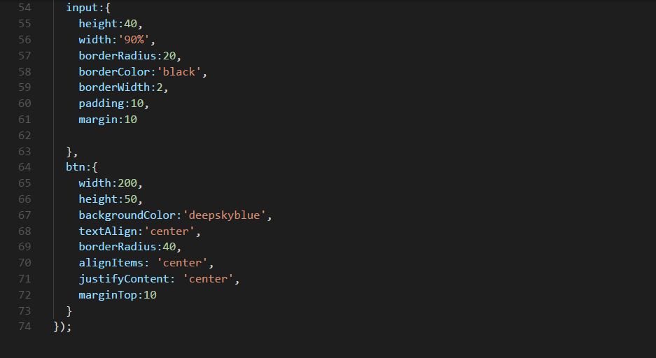 Creating simple login screen with React Native | by owais raza | Medium