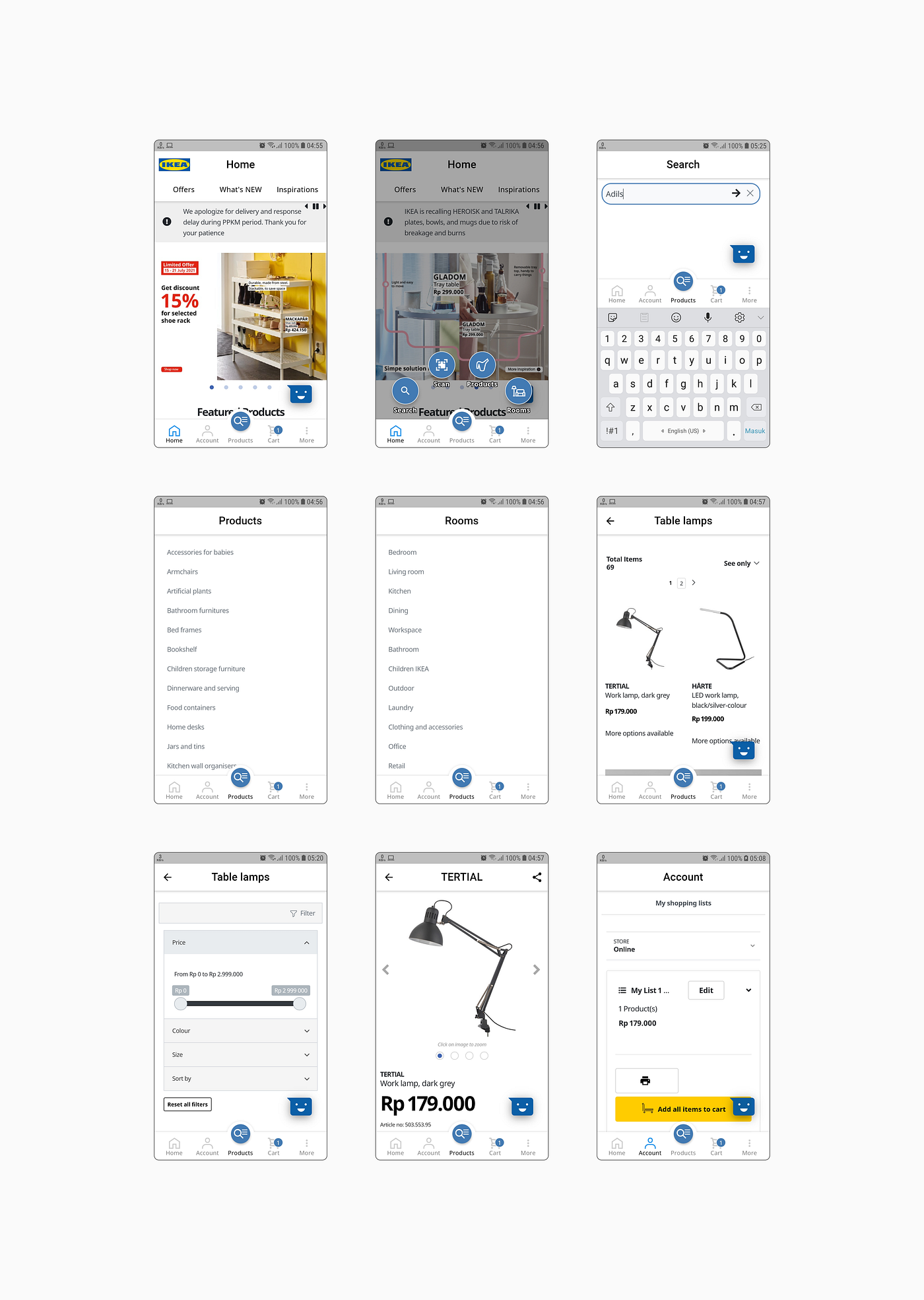 UI/UX Case Study — IKEA Application Redesign | by Rezza Ananda Yoanko ...