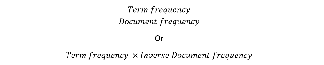 TF-IDF (Term Frequency / Inverse Document Frequency) Algorithm | by ...