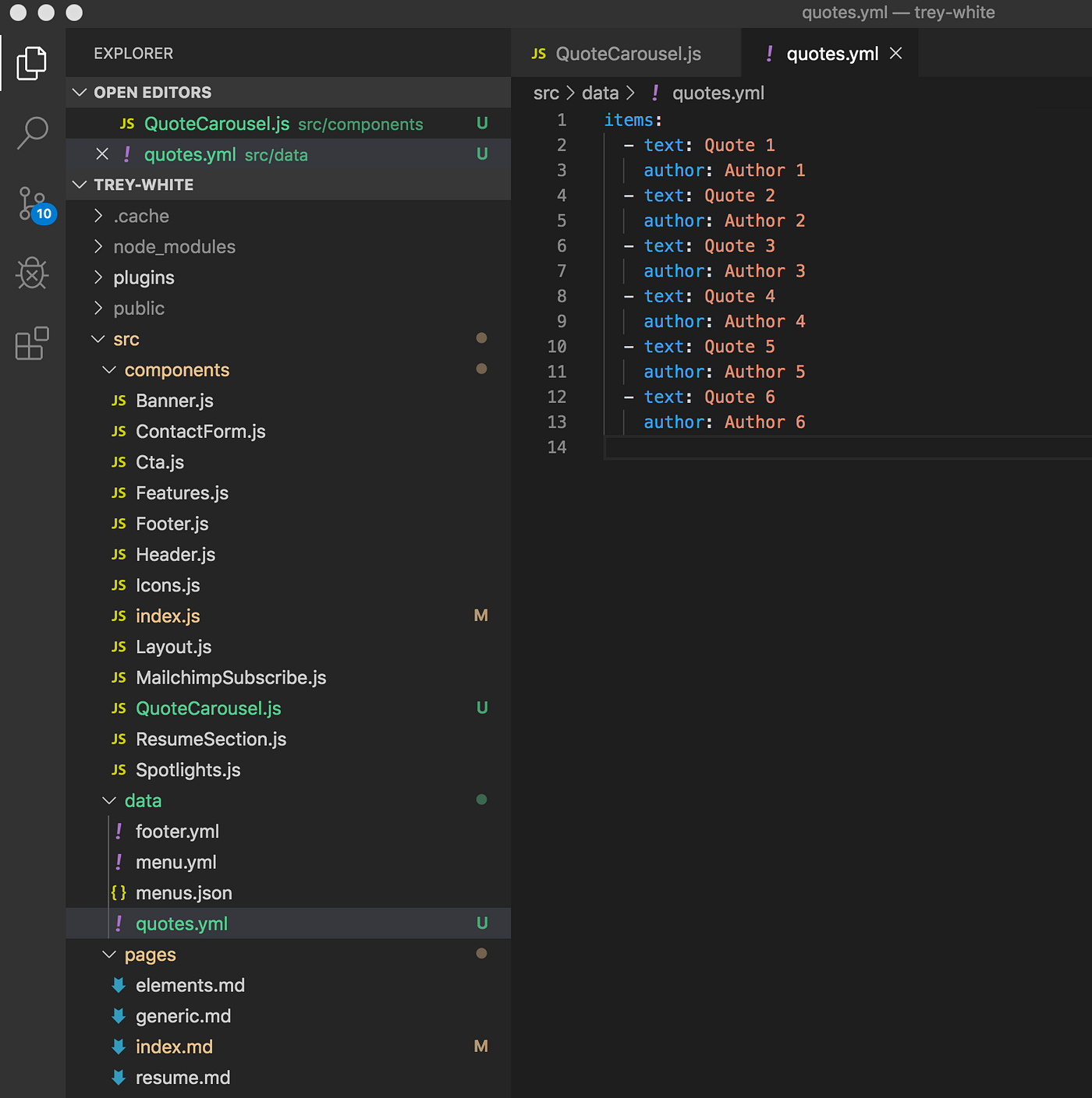 Creating Components for Your Stackbit Site | by Trey White | Medium