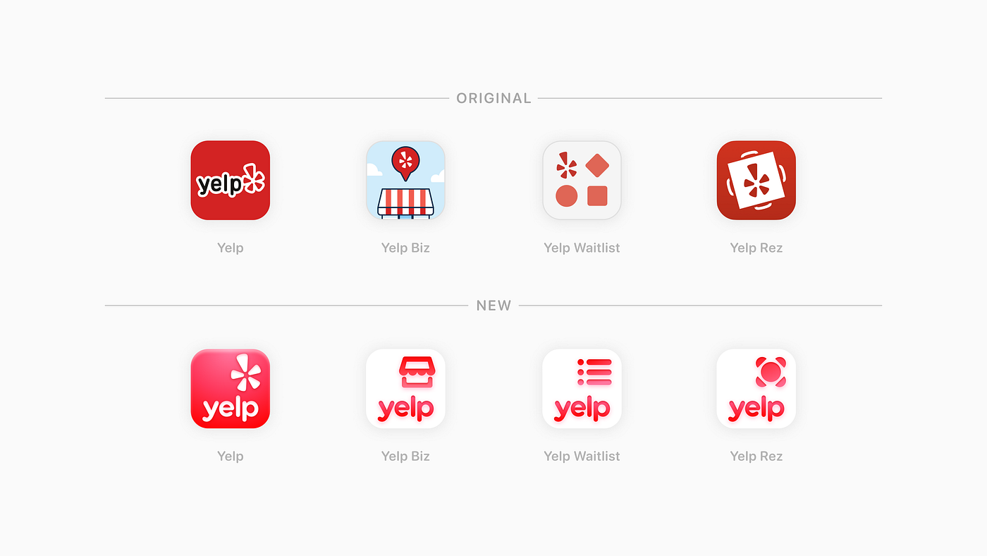 An Inside Look at How We Refreshed Yelp’s Logo & App Icons | by Yelp ...