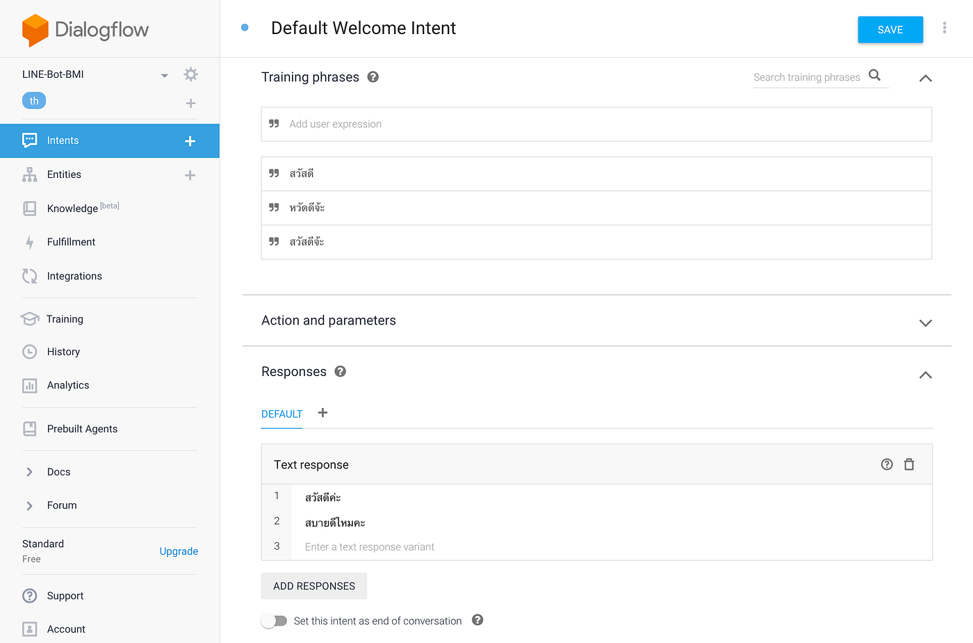 เรียนรู้การ Integrate LINE Bot เข้ากับ Dialogflow และ Firebase ผ่าน BMI Bot | by Jirawatee ...
