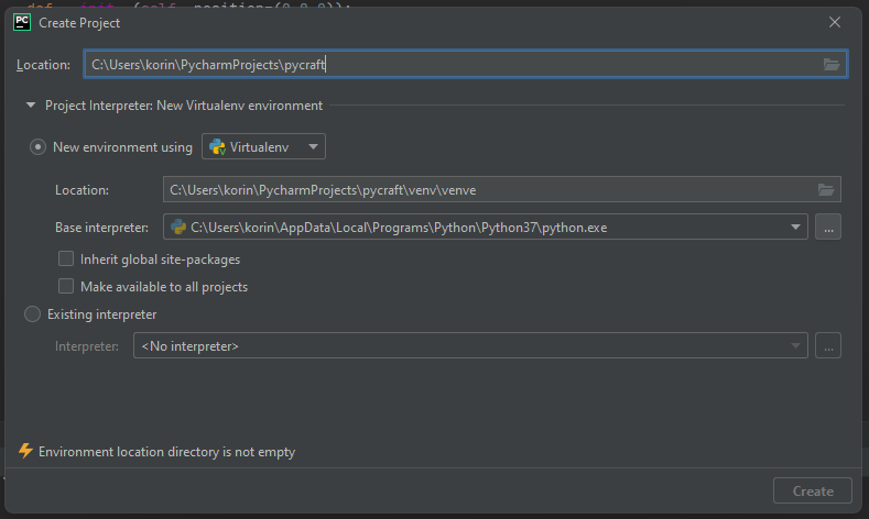 Road To: Minecraft Written in Python #1 | by Korin Aldam-Tajima | Mar ...