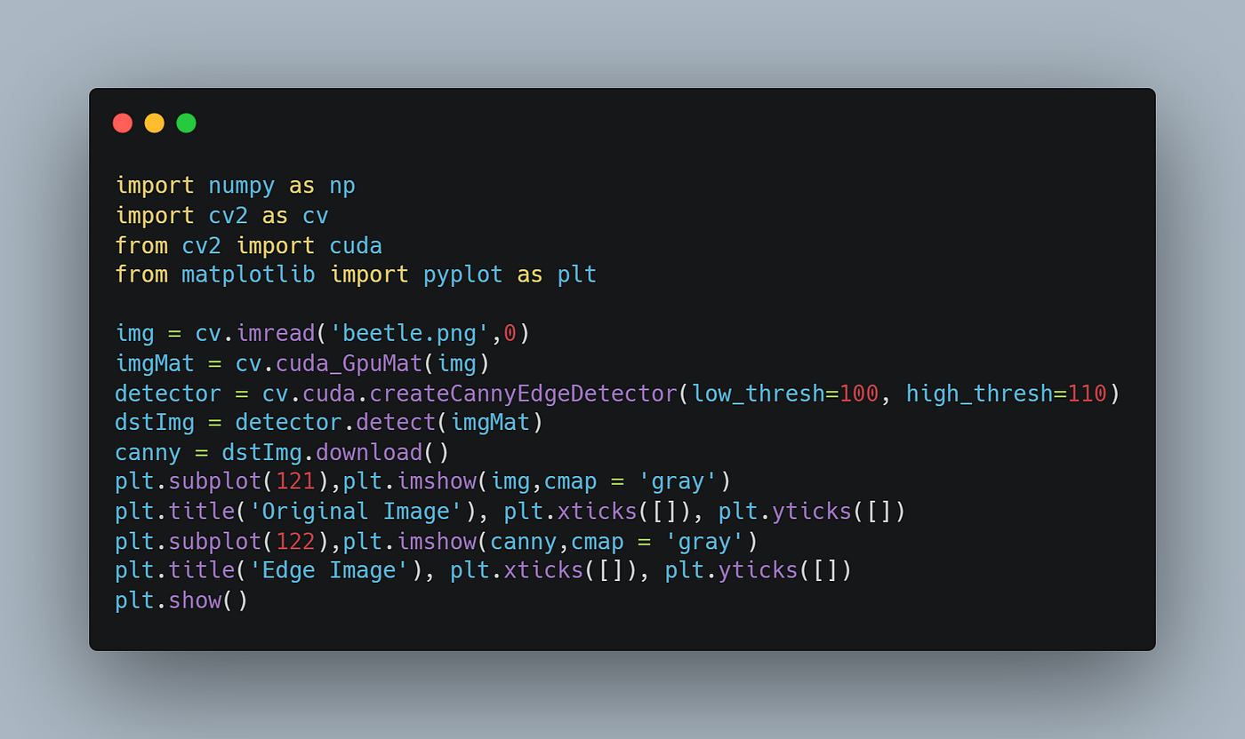 Canny Edge Detector In Python And Opencv Cpu Vs Gpu With Cuda By Héctor Ugarte Medium