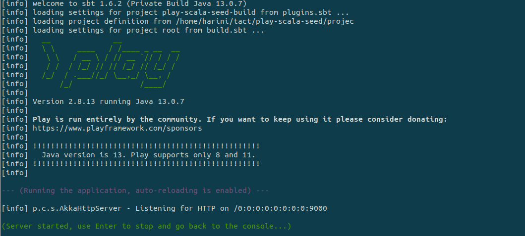 REST API with Play Framework. Play Framework makes it easy to build ...