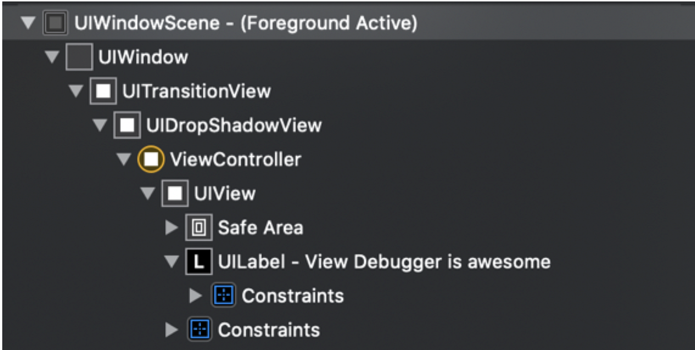Inspecting and Changing Visual Elements With LLDB and View Debugger ...