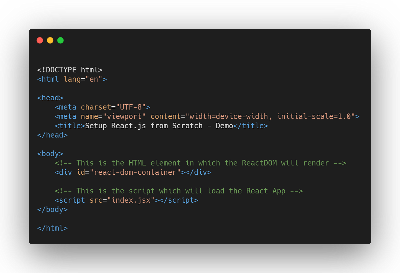 How To Setup A Reactjs Project From Scratch By Ihan Dilnath The Startup Medium