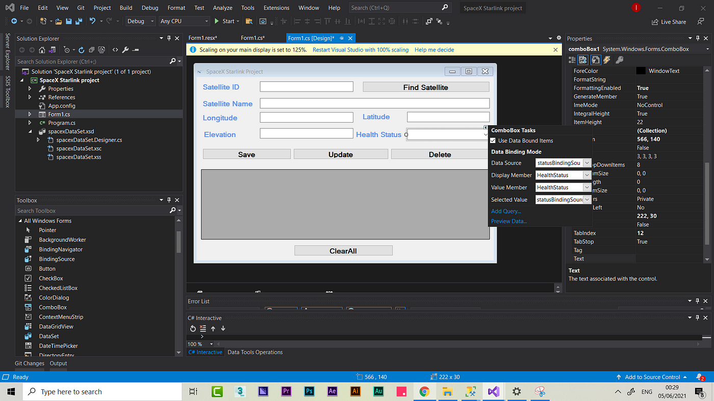 Crud Operations With C Winforms Framework By Indrajith