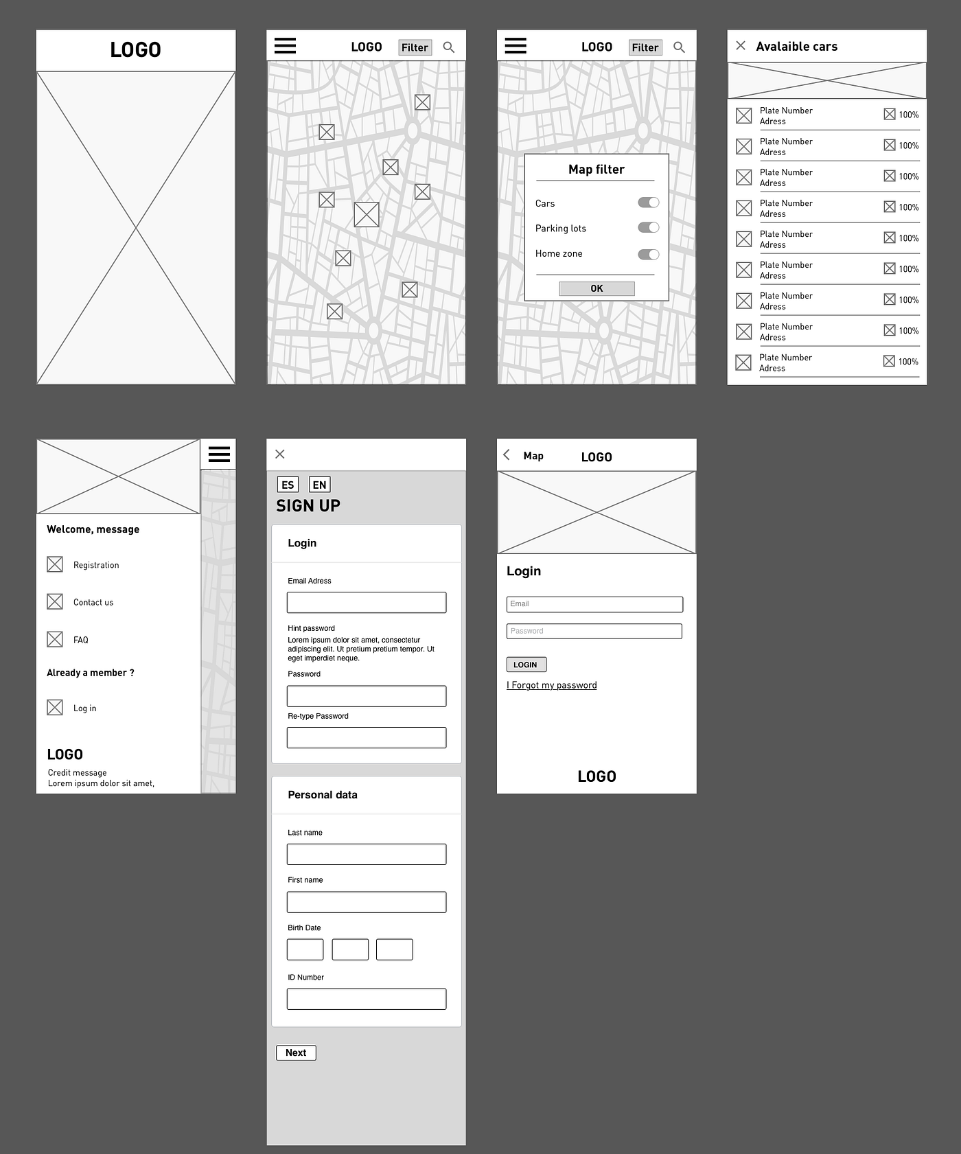 Wireframing Challenge. Understanding wireframing with Sketch | by ...