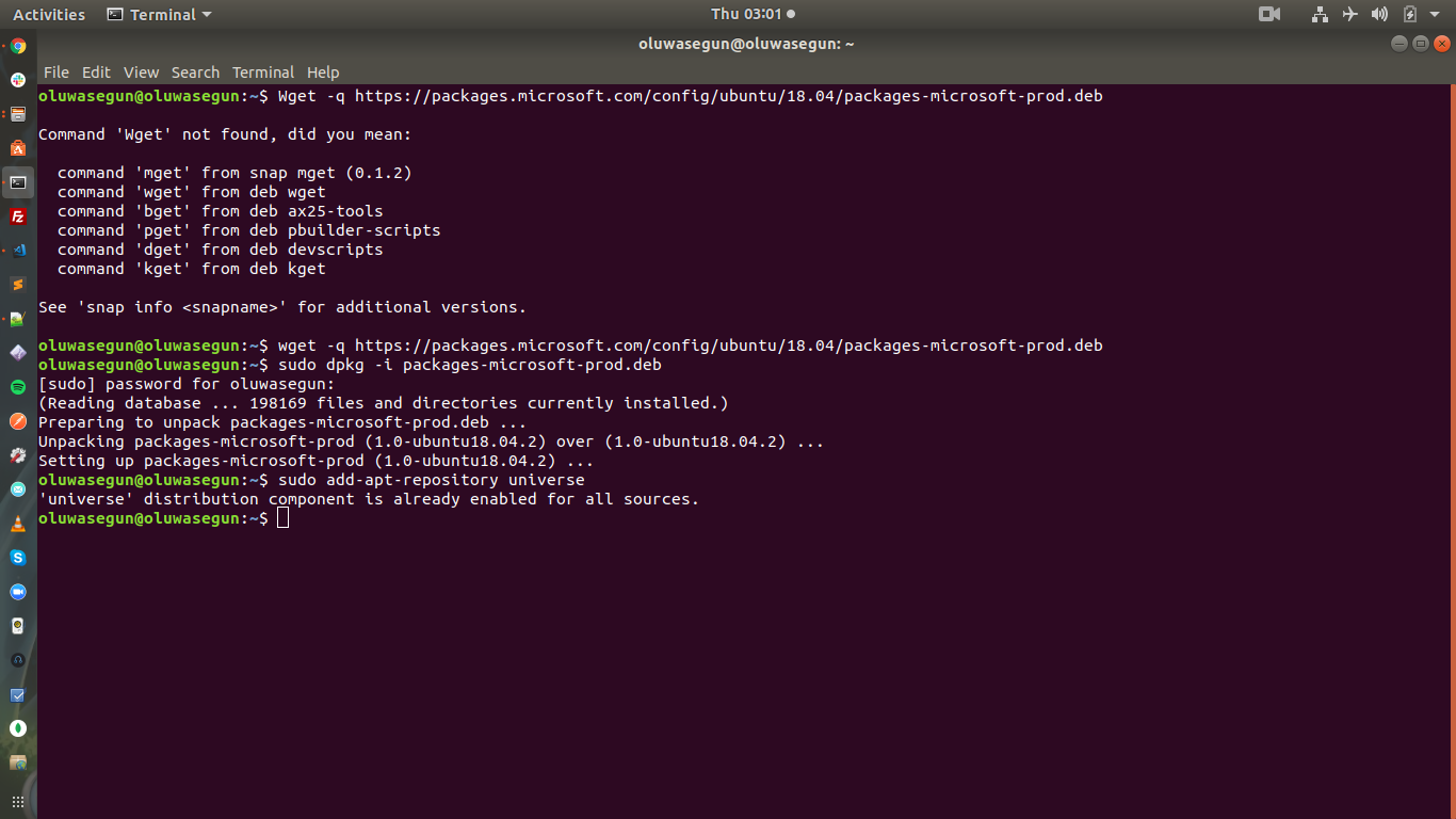 Setting Up Dotnet core on ubuntu. Writing Hello World! In any ...