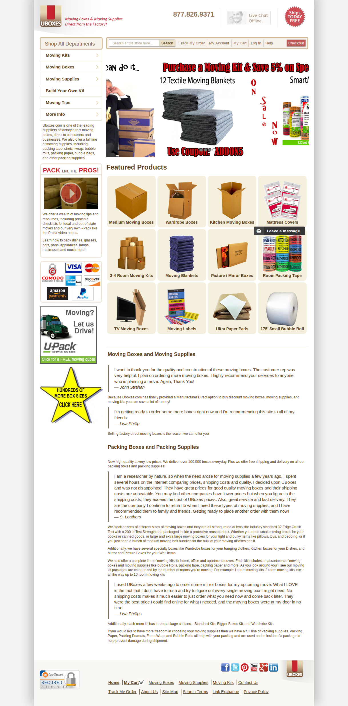 5 Websites To Buy Reasonable Moving Boxes And Packaging Materials | by ...