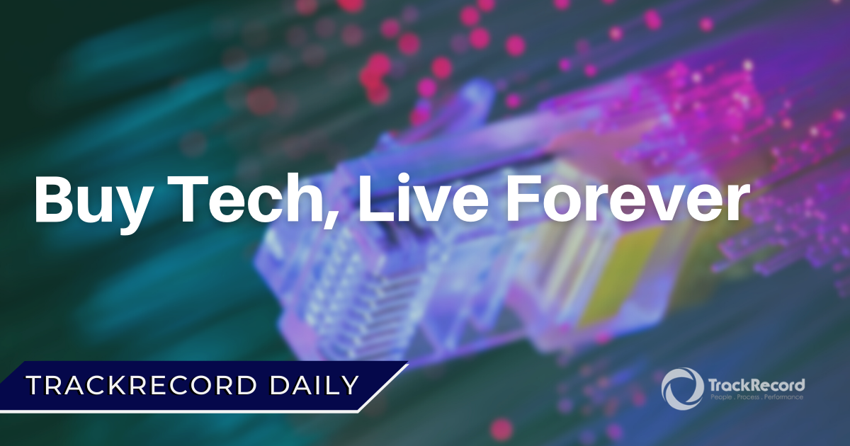 Buy Tech, Live Forever. Would you like your savings to be in… | by ...