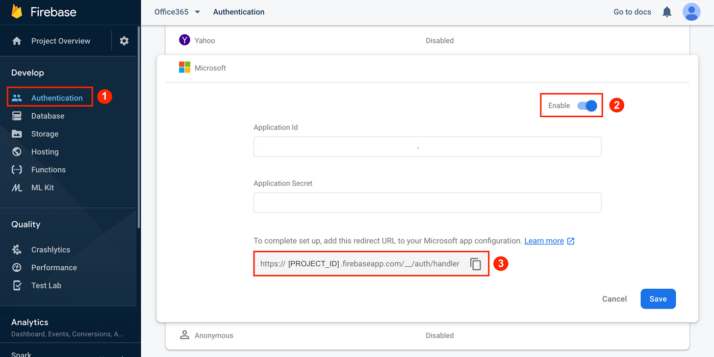 Swift - Integrate Firebase with Azure Active Directory Authentication | Medium