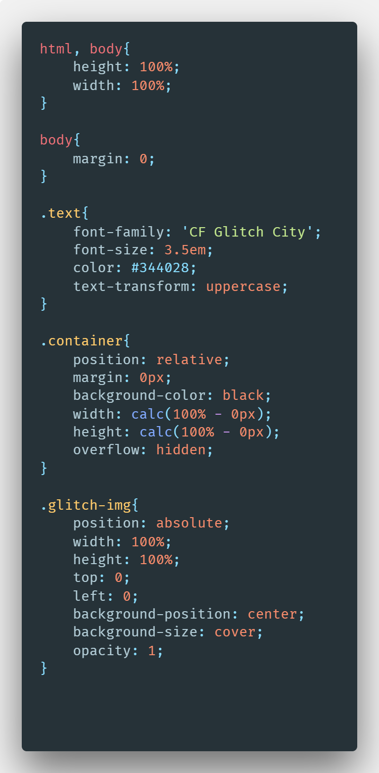 Add an awesome glitch effect to your webpage elements | by Vaibhav ...