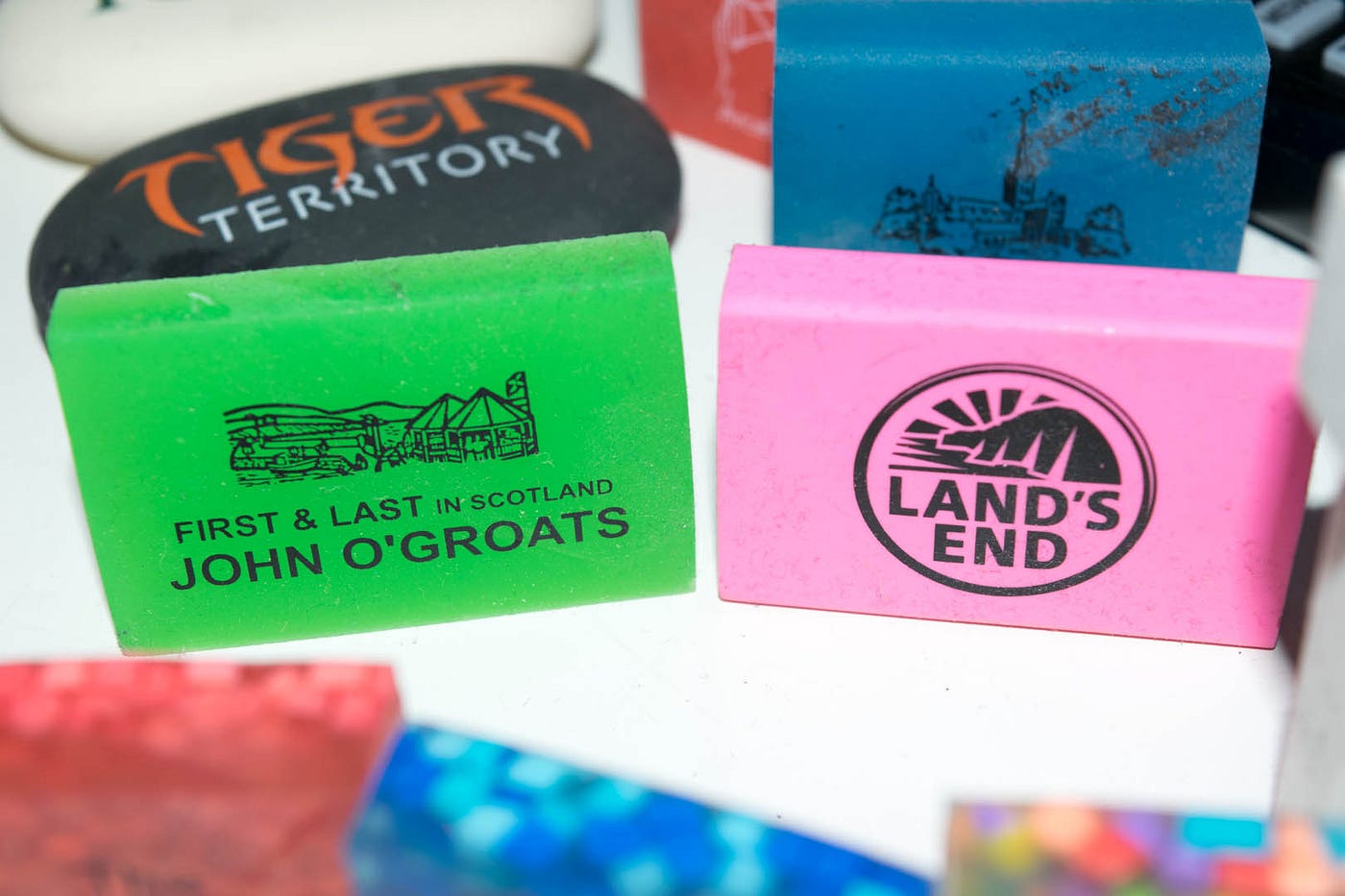 Look at my collection of erasers | by James O'Malley | James’s Blog ...