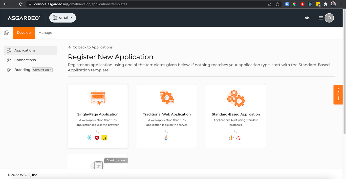 Authenticate React Applications with Asgardeo-Part 1 | by Omal Vindula | Feb, 2022 | Medium