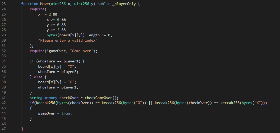 How to code a simple TicTacToe game in solidity? | by KCC Meky | Medium