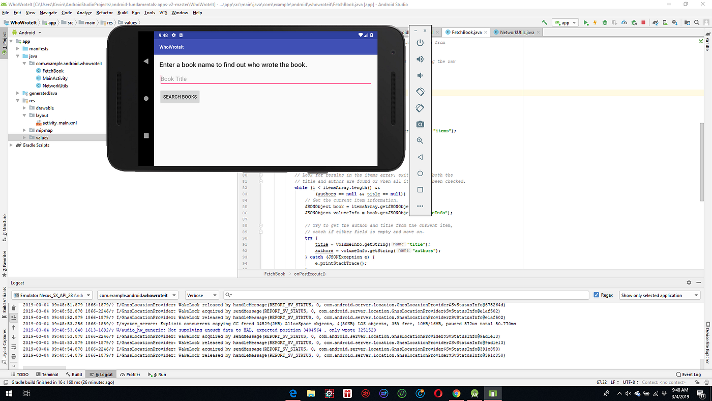 Android fundamentals 07.2: AsyncTask and AsyncTaskLoader | by Kevin Reynaldi | Medium