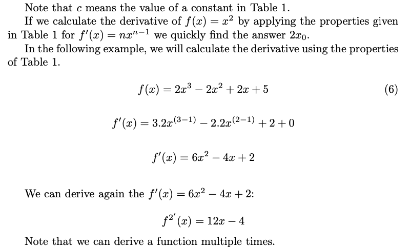 Mathematics for Machine Learning | Derivatives | by Caroline Pacheco do ...