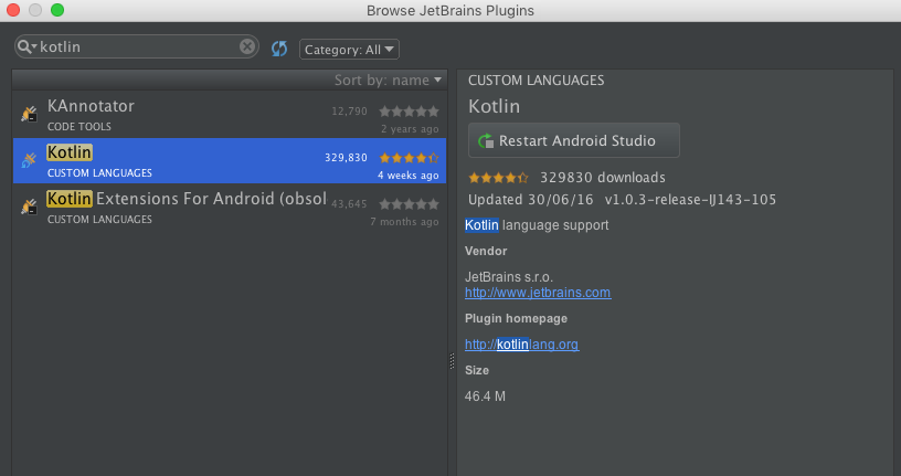 Setting up Kotlin in Android Studio | by Vatsal Bajpai | Medium