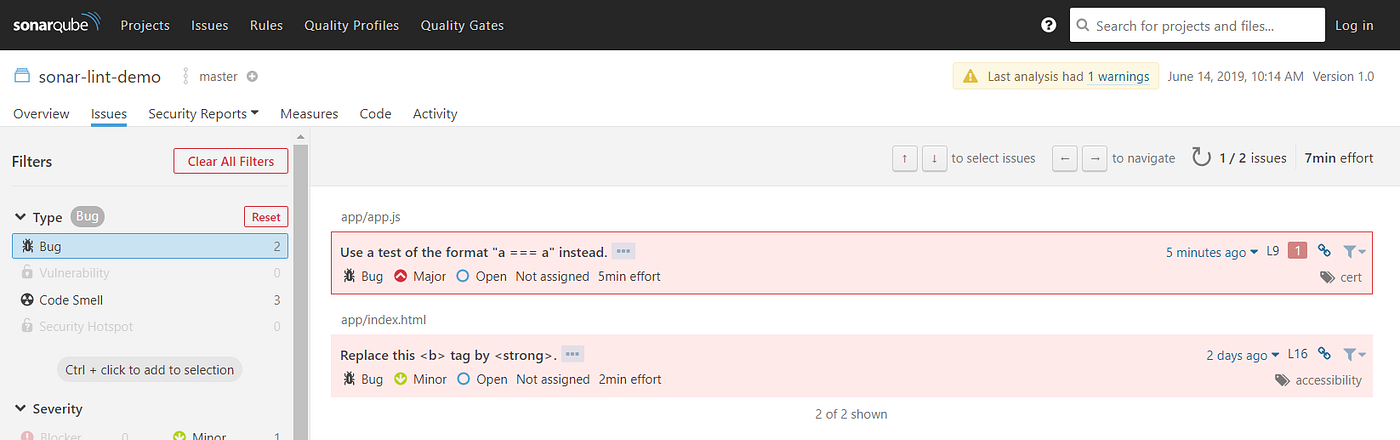 SonarQube — Static Code Analysis. Code quality is important for overall ...