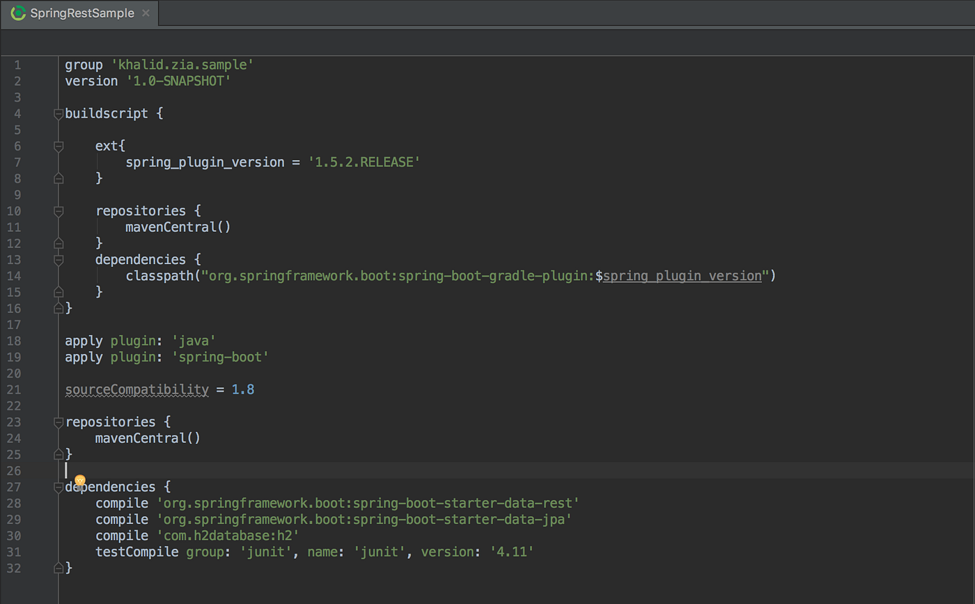 Spring REST API -Part 1: Configuring Spring Boot project (IntelliJ IDEA + Gradle) | by Zia ...
