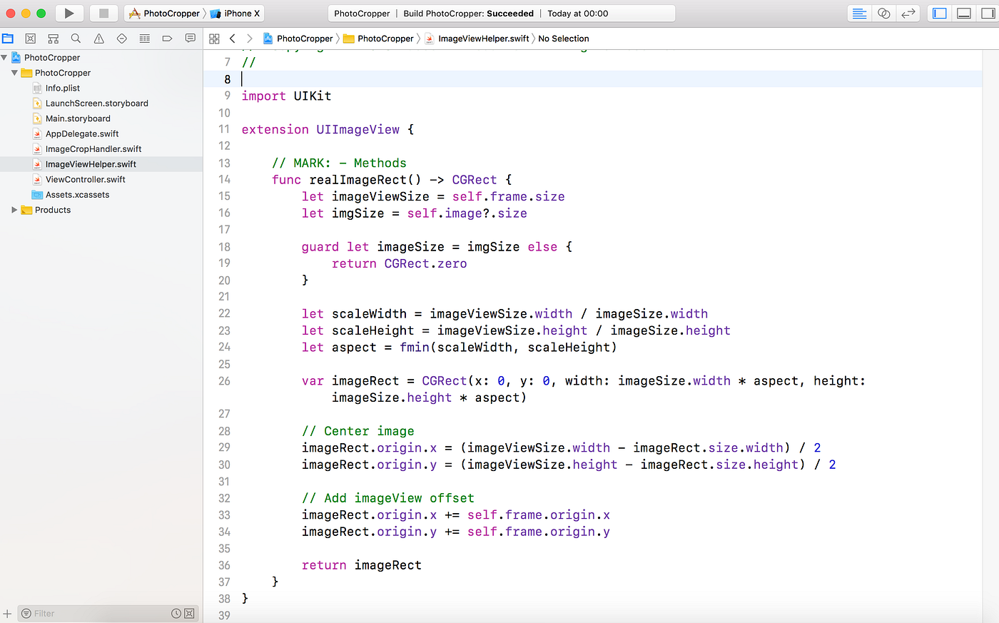 Image crop view in iOS. A step by step tutorial to create an… | by ...