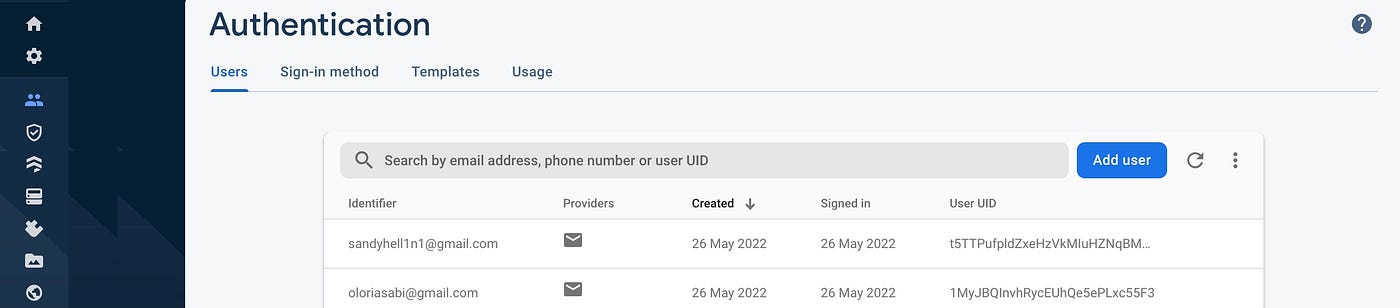 Creating an Authentication Form using React Hook Form, React and Firebase. | by Olorì Àṣàbí | Medium